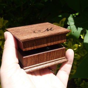 Wedding Ring Box, Custom Ring Box, Personalized Gift Box, Gift Box ...