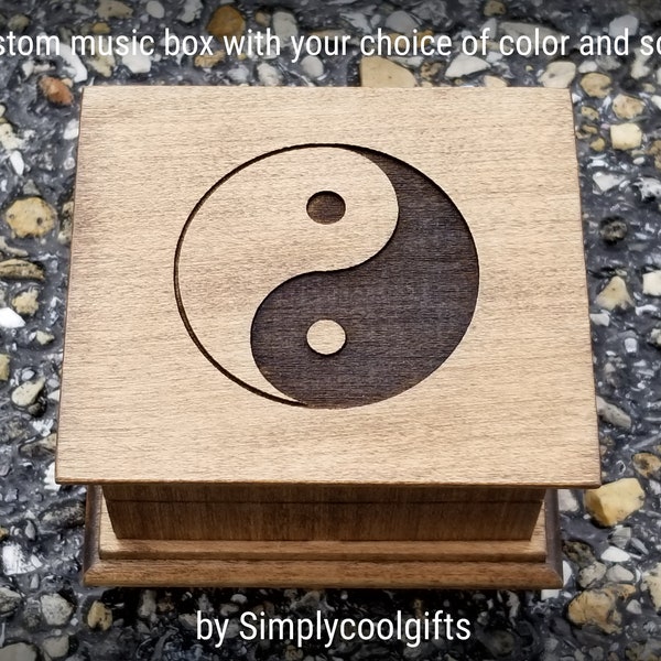 Wooden Yin Yang Box - Etsy