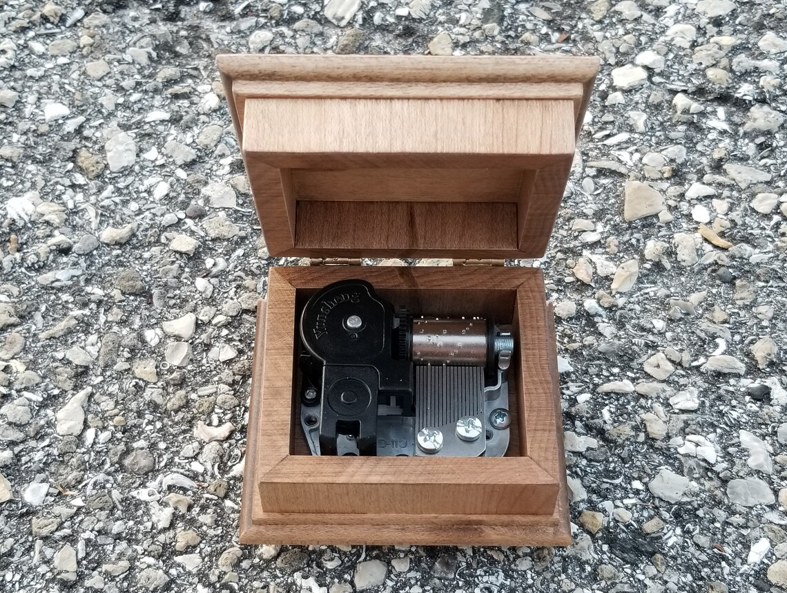 Yin Yang Box Engraved Music Box Custom Music Box With | Etsy