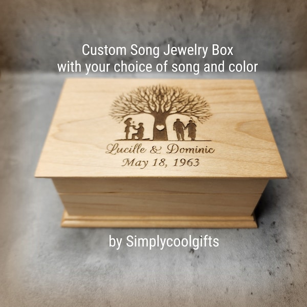 Custom Music Boxes Songs - Etsy