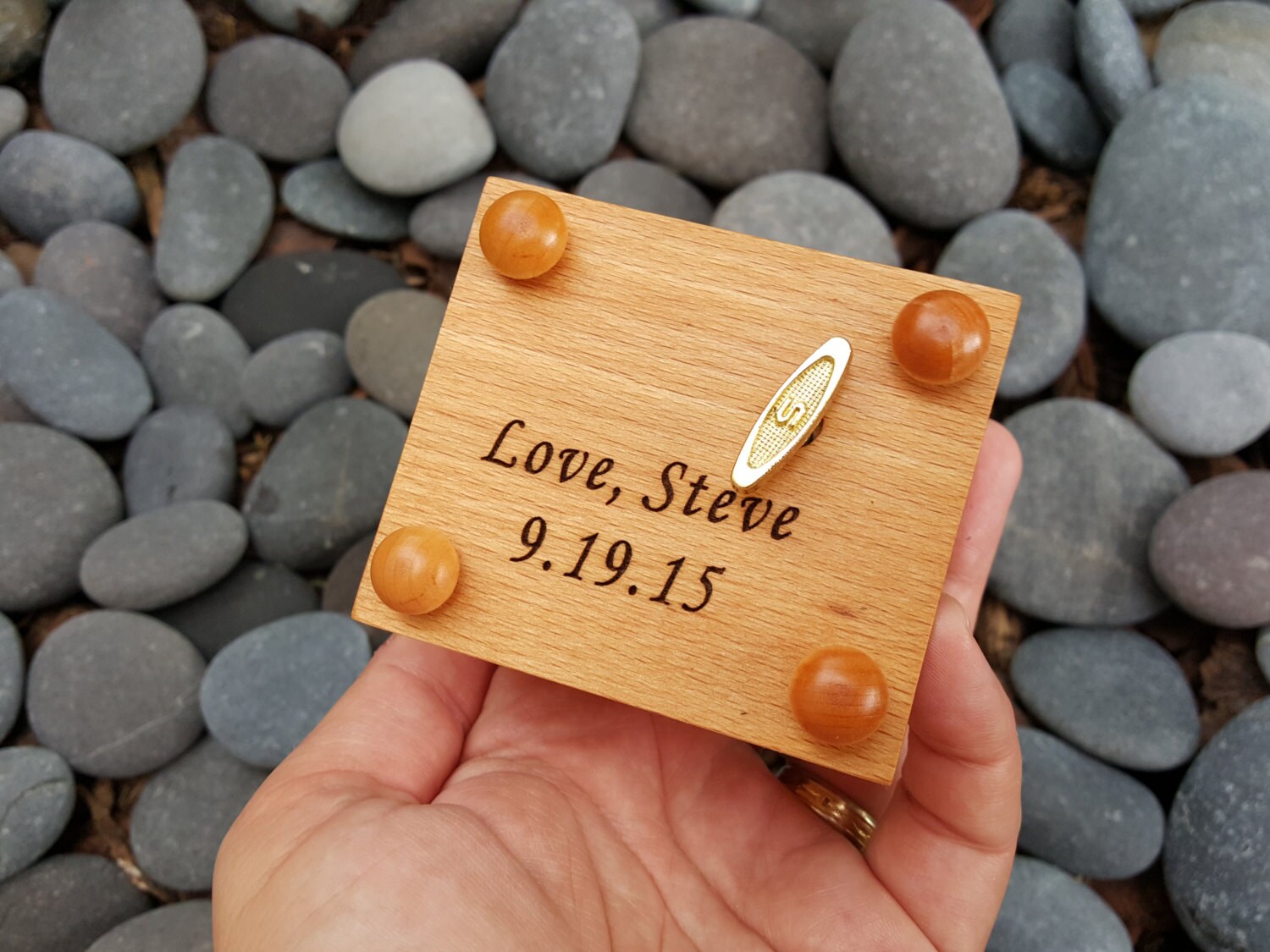 Carpe Diem Custom Music Box Inspirational Quotes Wooden | Etsy