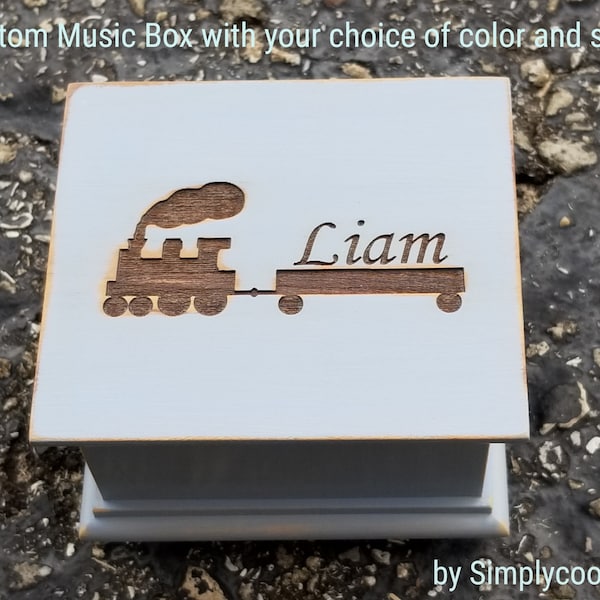 Train Music Box - Etsy