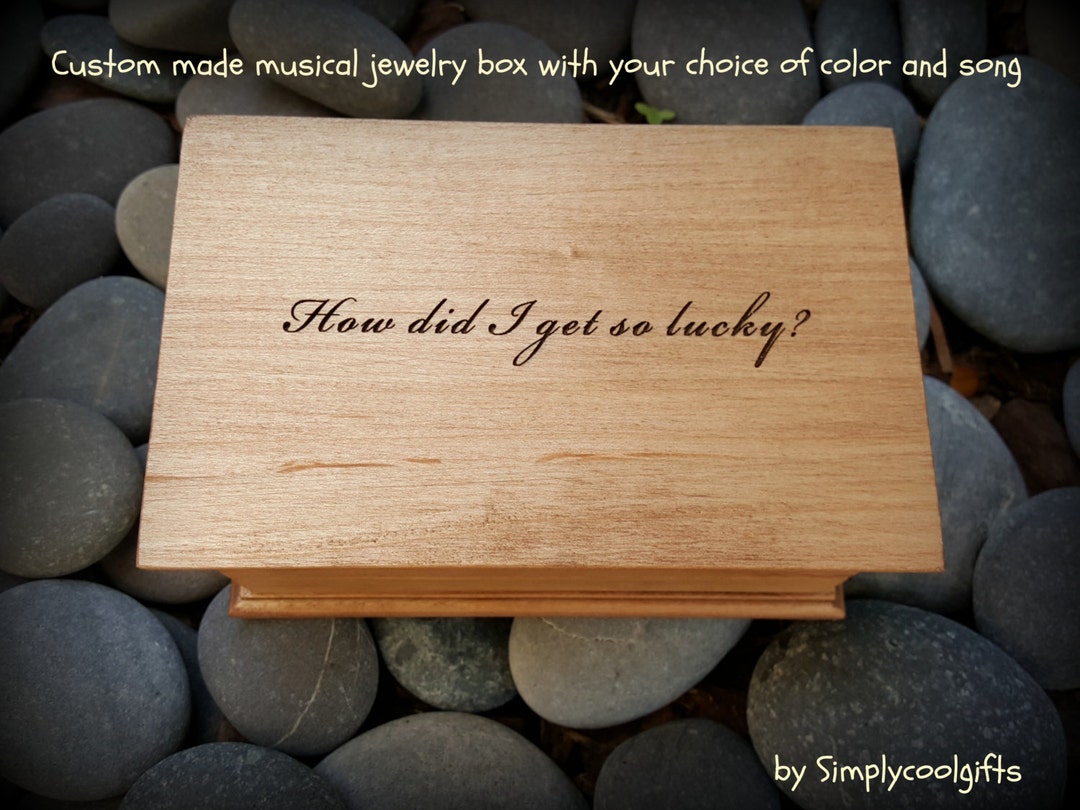 Music Box Custom Made Music Box Musical Jewelry Box - Etsy