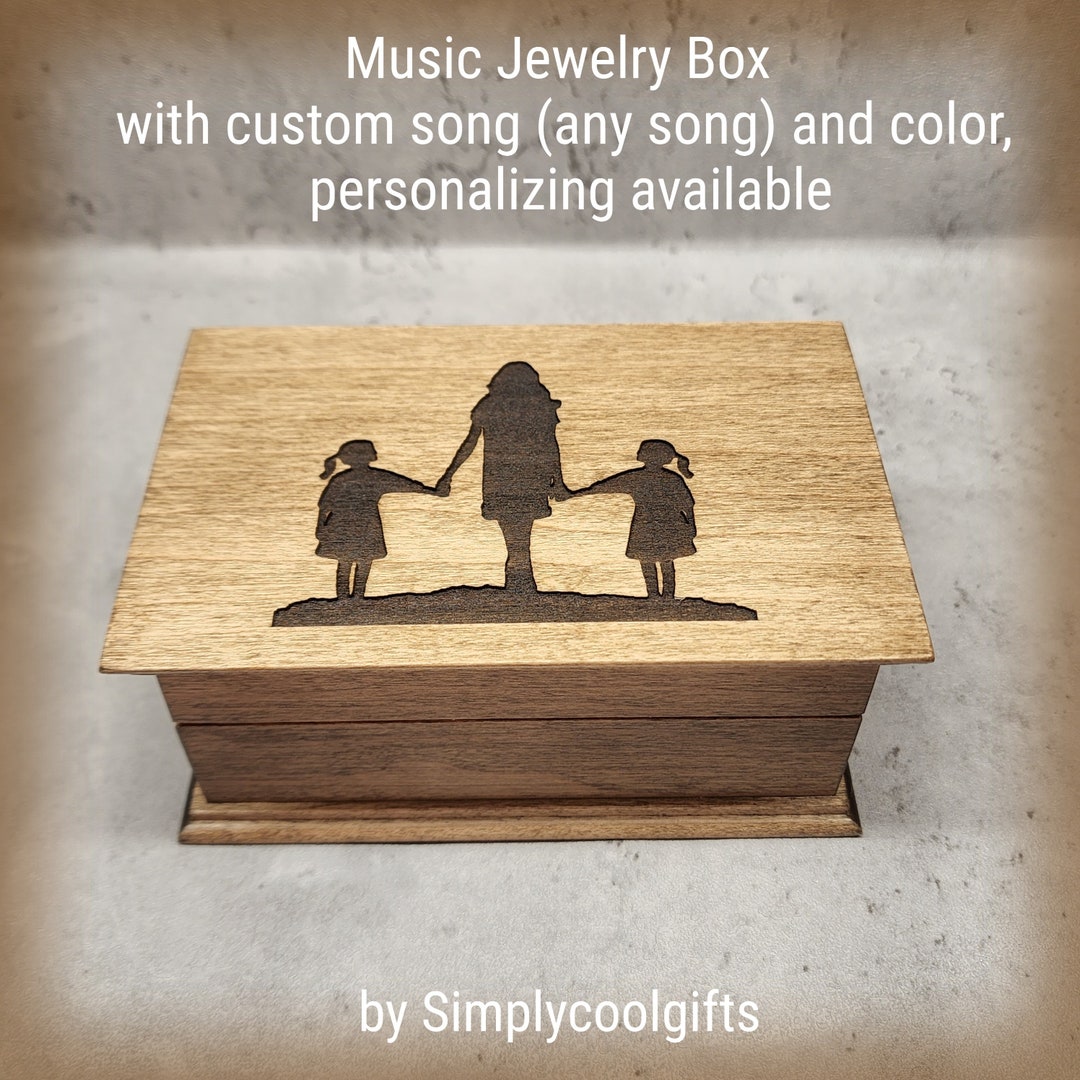 Mom Music Box - Mother and Daughters Box - Music Box Choose Your Song ...