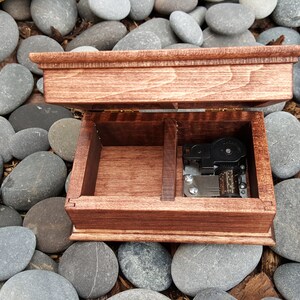 Moon and Stars - Engraved Music Box - Custom Music Box With Moon and ...