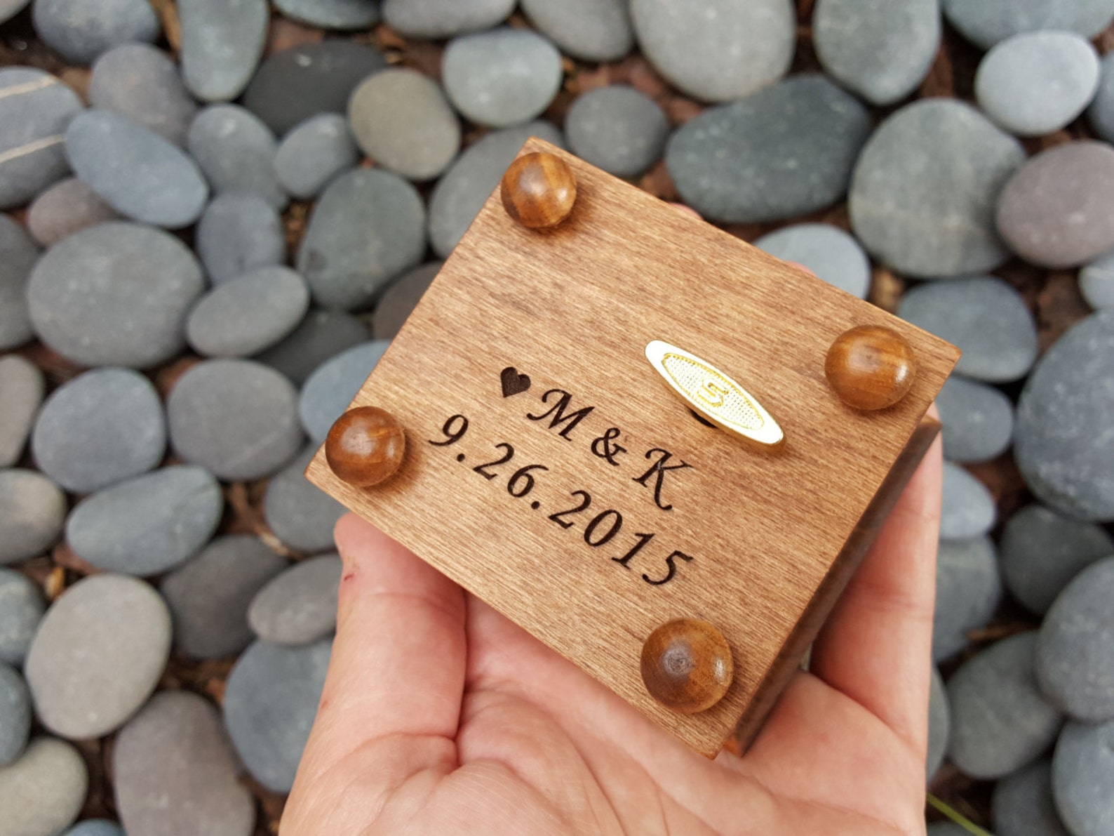 Music Box Wooden Music Box Custom Made Music Box Moon Etsy