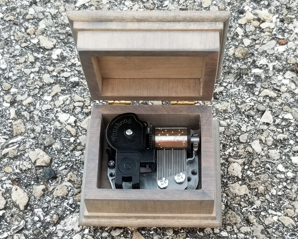 Custom Music Box Personalized Box Wooden Box Engraved With - Etsy