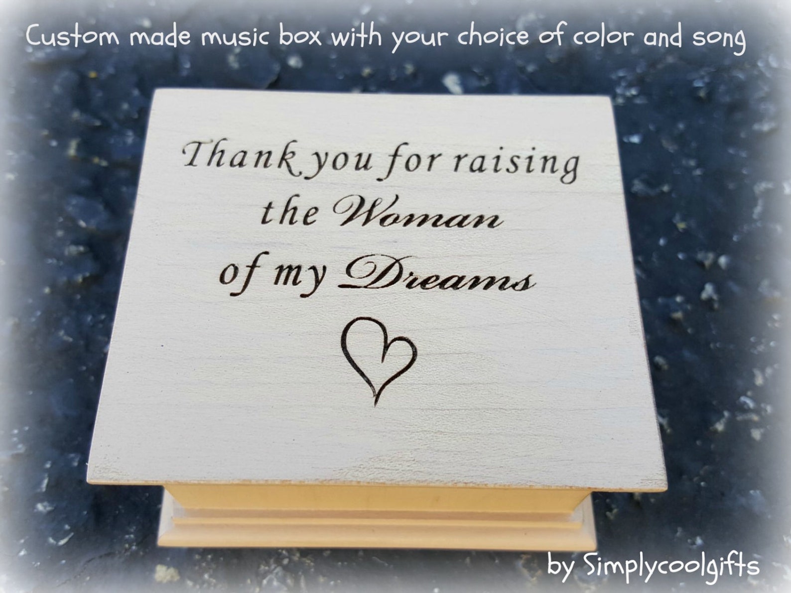 Music Box Wedding Music Box Wedding Favor Mother of Bride - Etsy