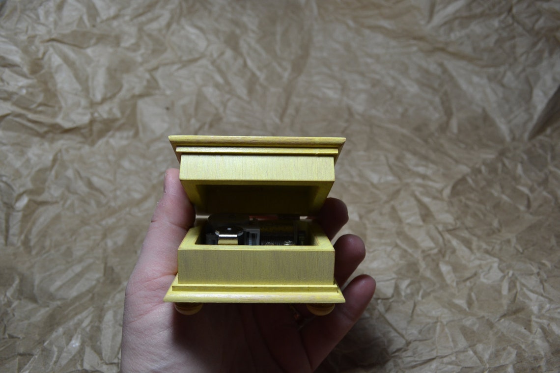 Angel music box Wooden music box Custom made music box | Etsy