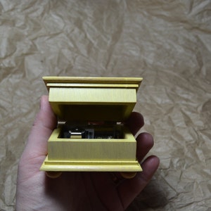 Angel Music Box - Wooden Music Box - Custom Made Music Box With Name ...