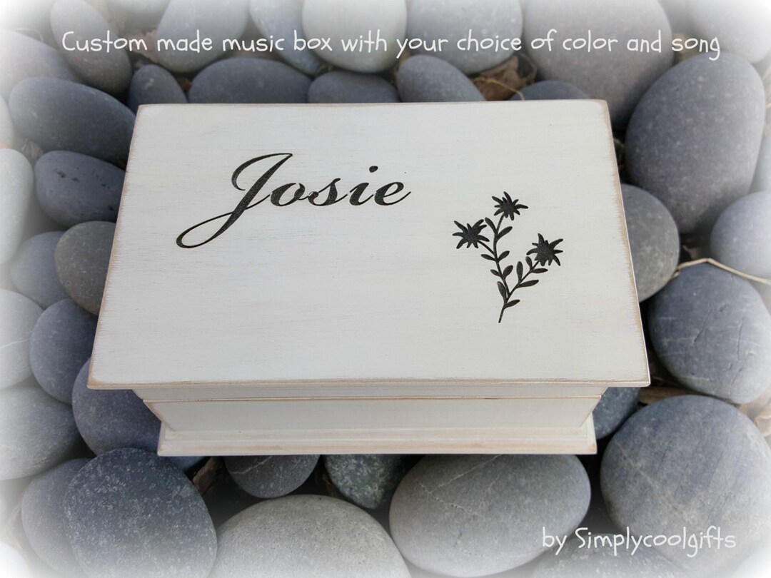 Edelweiss, Edelweiss Flower, Flower Music Box, Custom Made Music Box ...
