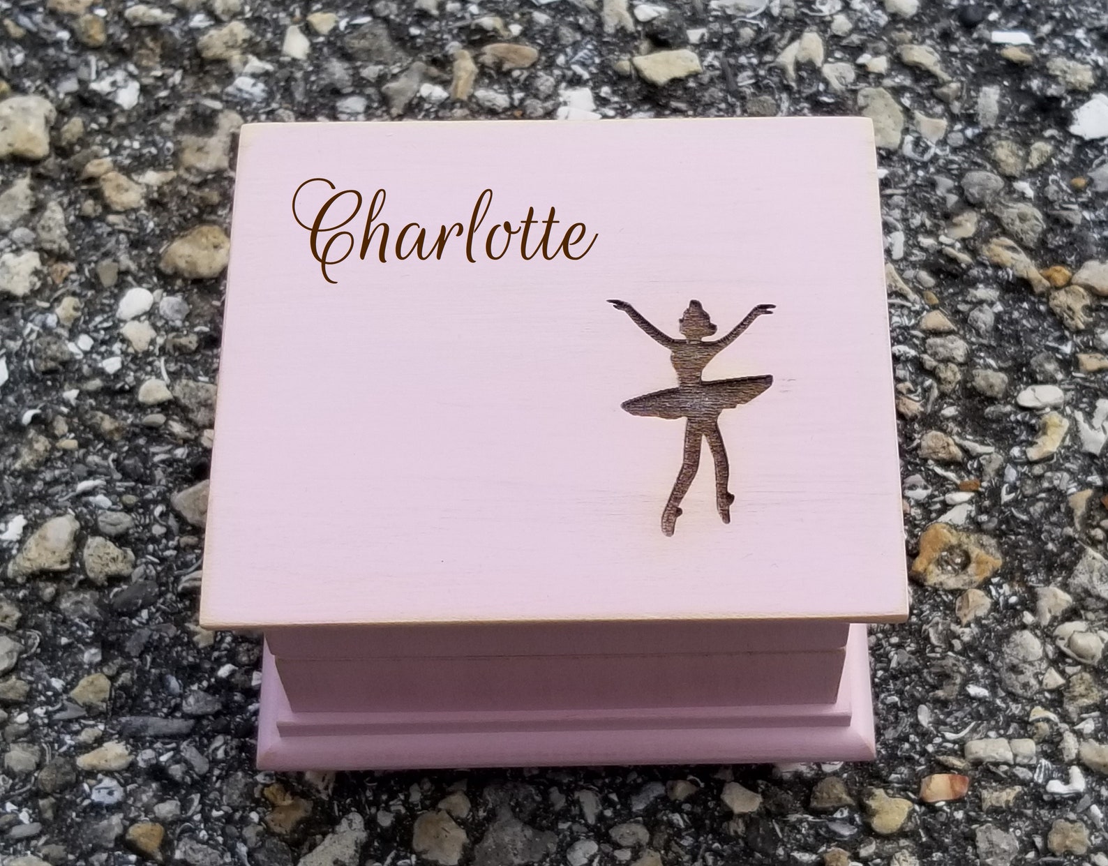 Ballet Dancer Music Box Dancer Engraved Music Box With - Etsy