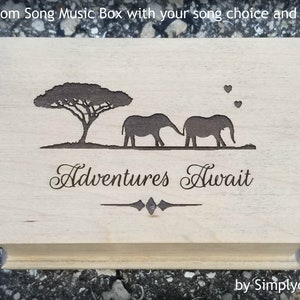 Adventure Awaits - Music Box Custom Song - Custom Music Box ...