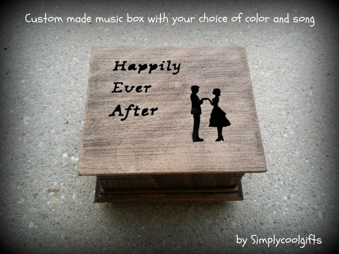 Music Box, Wooden Music Box, Custom Made Music Box, Love Music Box ...