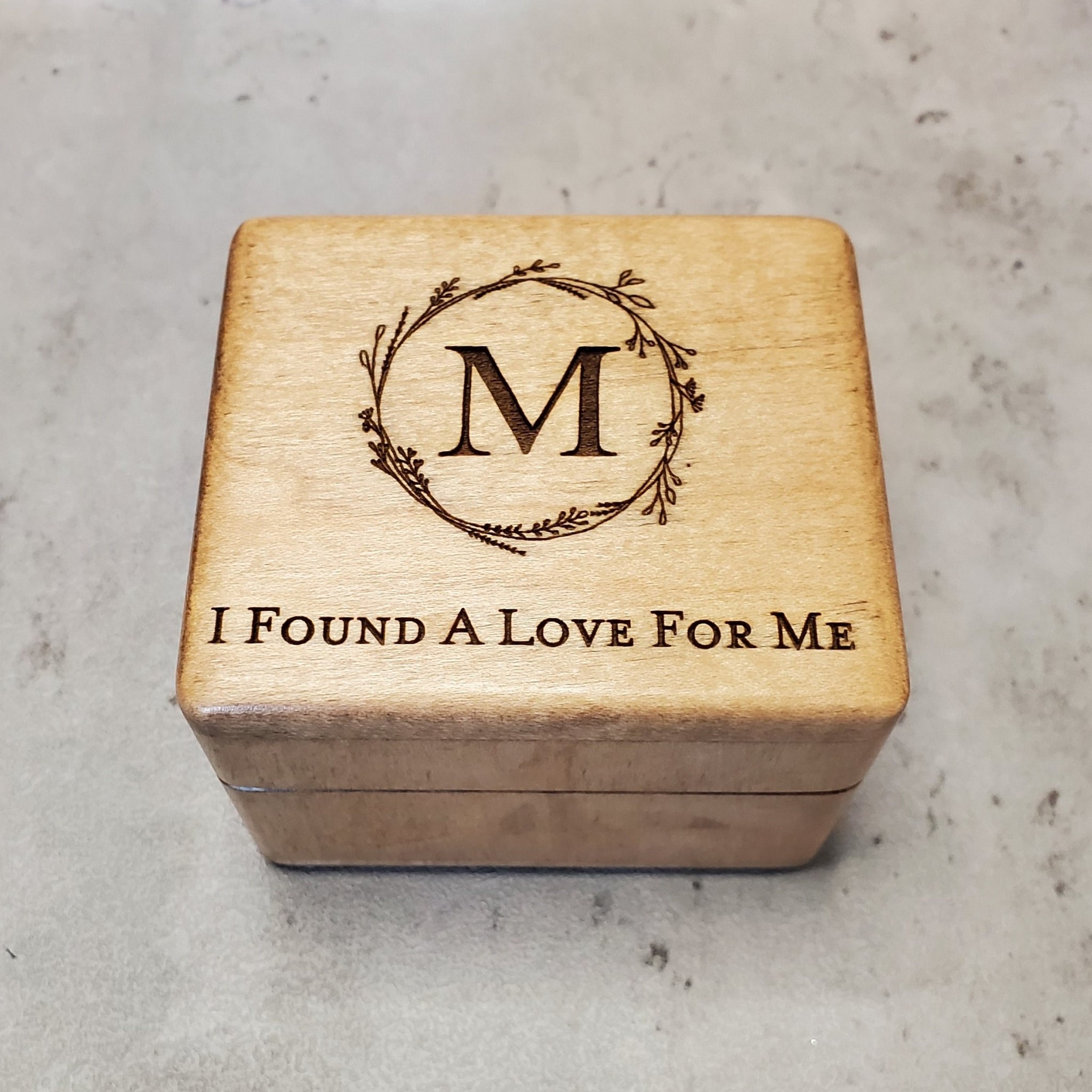 Music Ring Box - Custom Song Ring Box - Engagement Box Playing Your ...