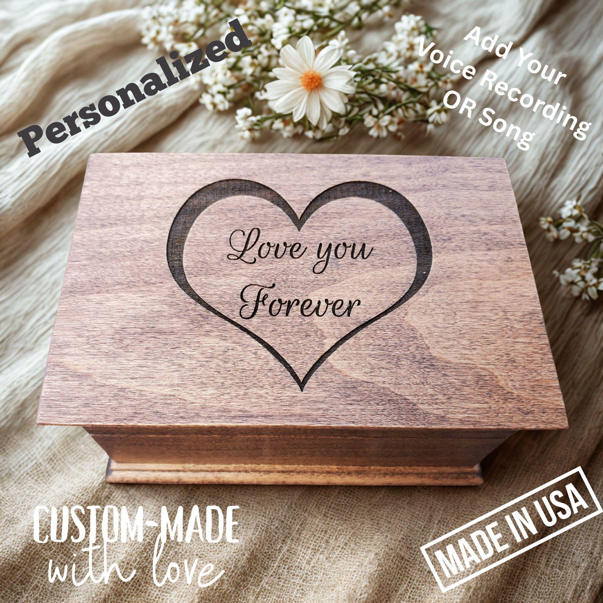 Music Box Custom Song - Love You Forever - Music Box Choose Your Song ...