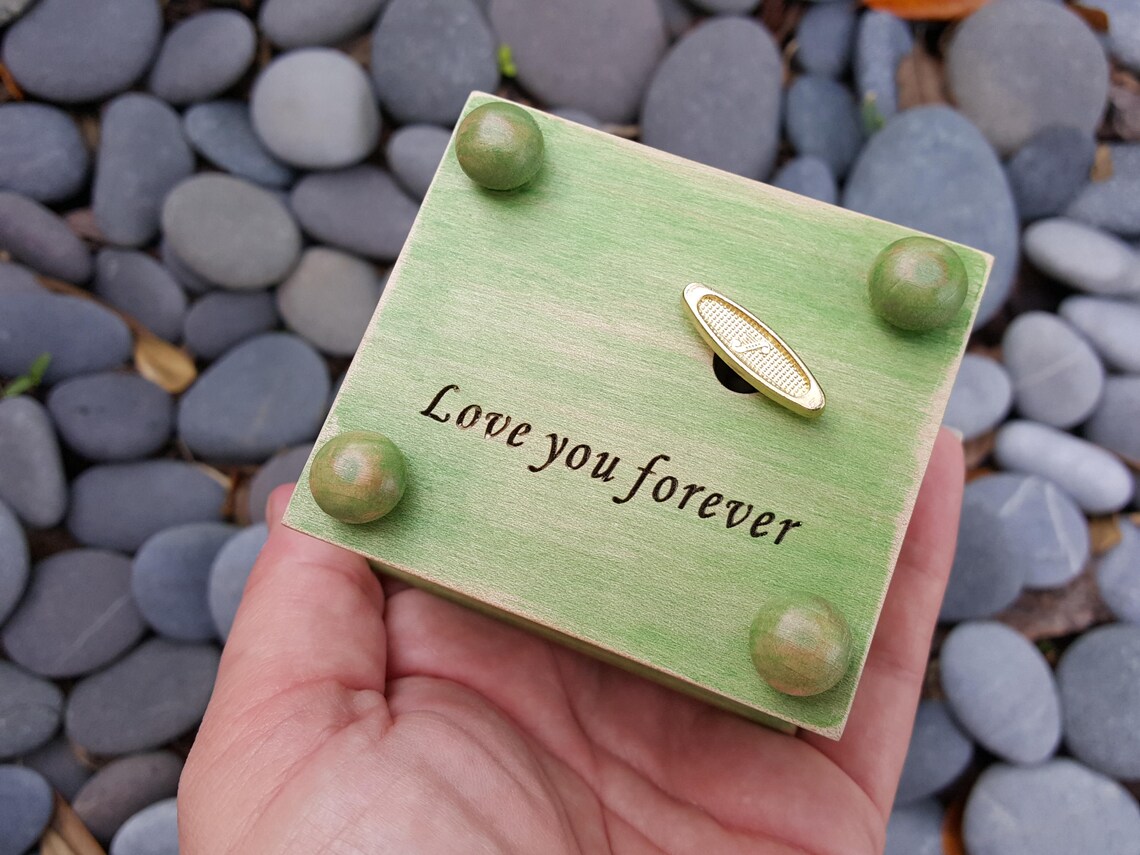 Sunshine Music Box Mother of Bride Wooden Music Box With - Etsy