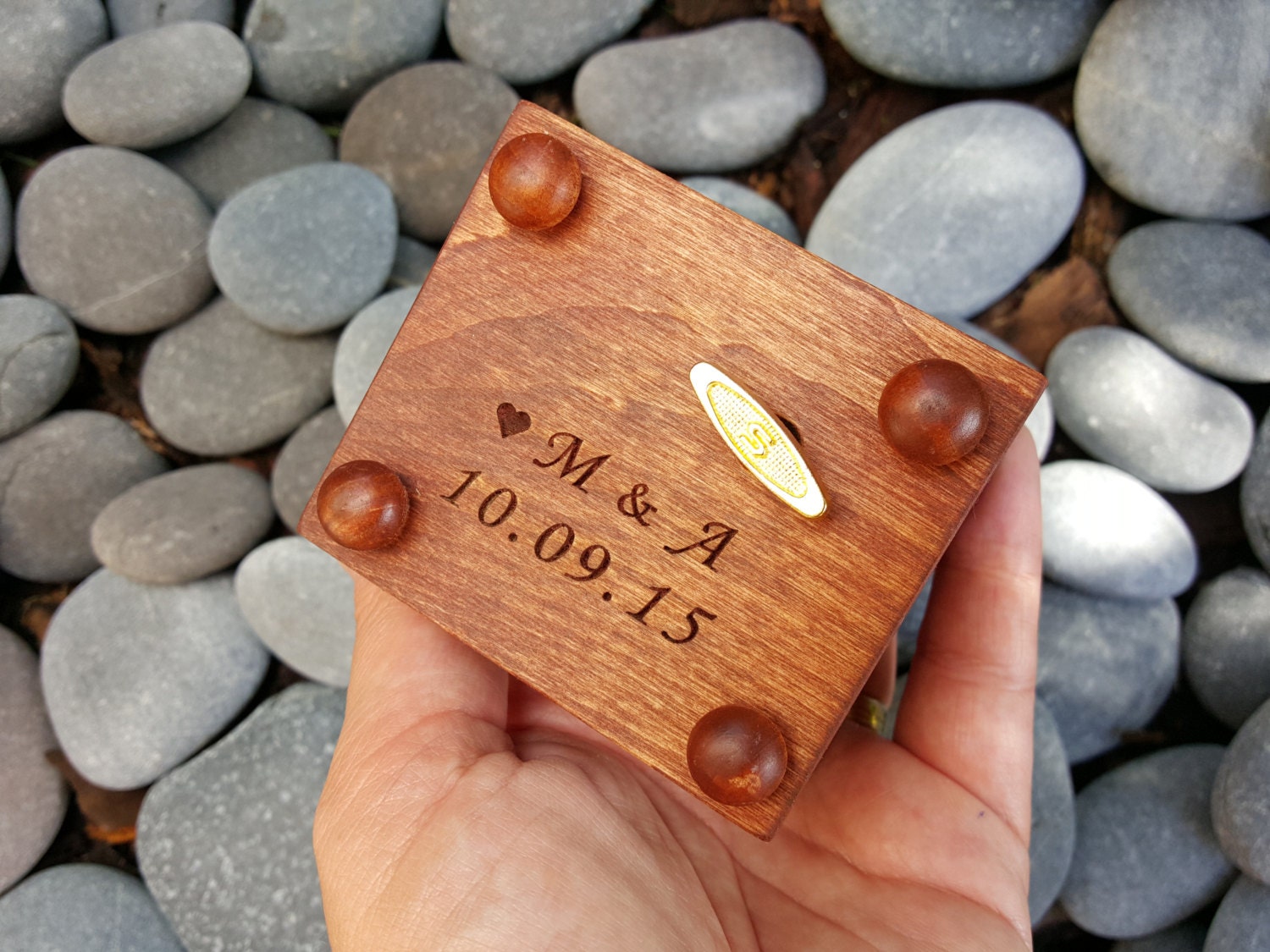 Long Distance Relationship Gift Music Box Custom Music Box | Etsy