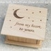 Moon and Stars Gift Custom Music Box Wooden Music Box With - Etsy