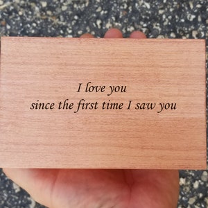 Our Favorite Song Box - Custom Song Jewelry Box - Music Box Choose Your ...