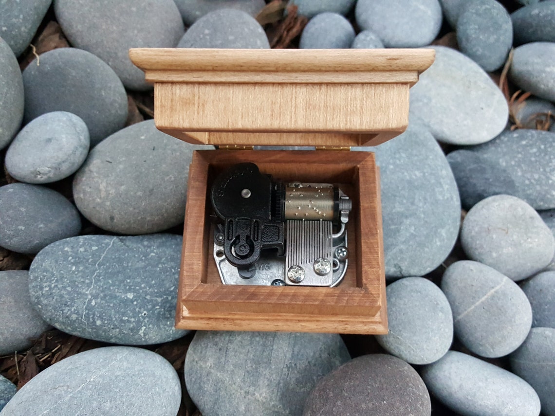 My Little Girl Engraved Music Box Wooden Music Box With - Etsy