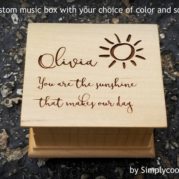 Custom Music Box - Etsy