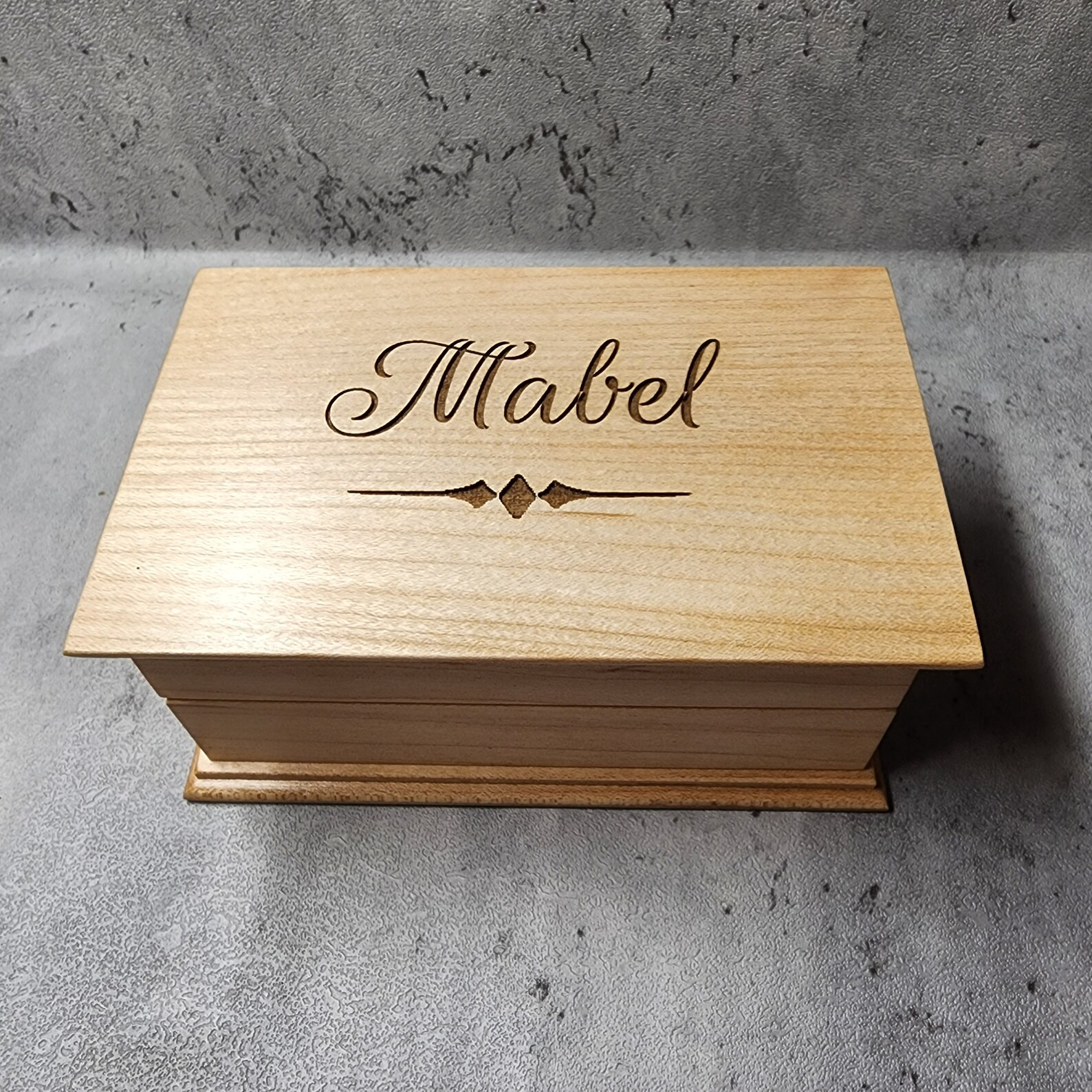 Name Engraved Music Box Custom Song Name Engraved Music - Etsy
