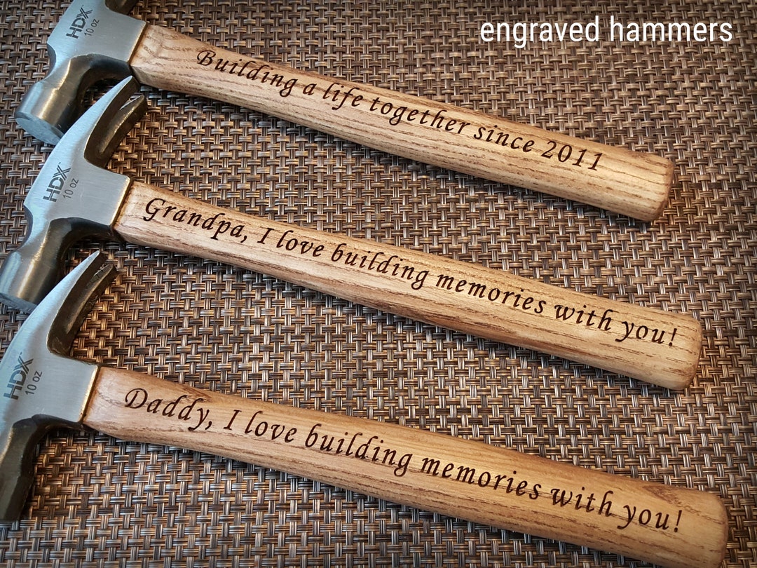 Father's Day 2025 - Hammer Gift - Custom Hammers - Personalized Hammer ...