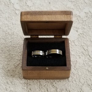 Unique Ring Box - Engagement Ring Box - Wedding Ring Box, Custom Ring ...