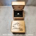 Adventure Awaits Proposal Box - Custom Song Ring Box - Engagement Box ...