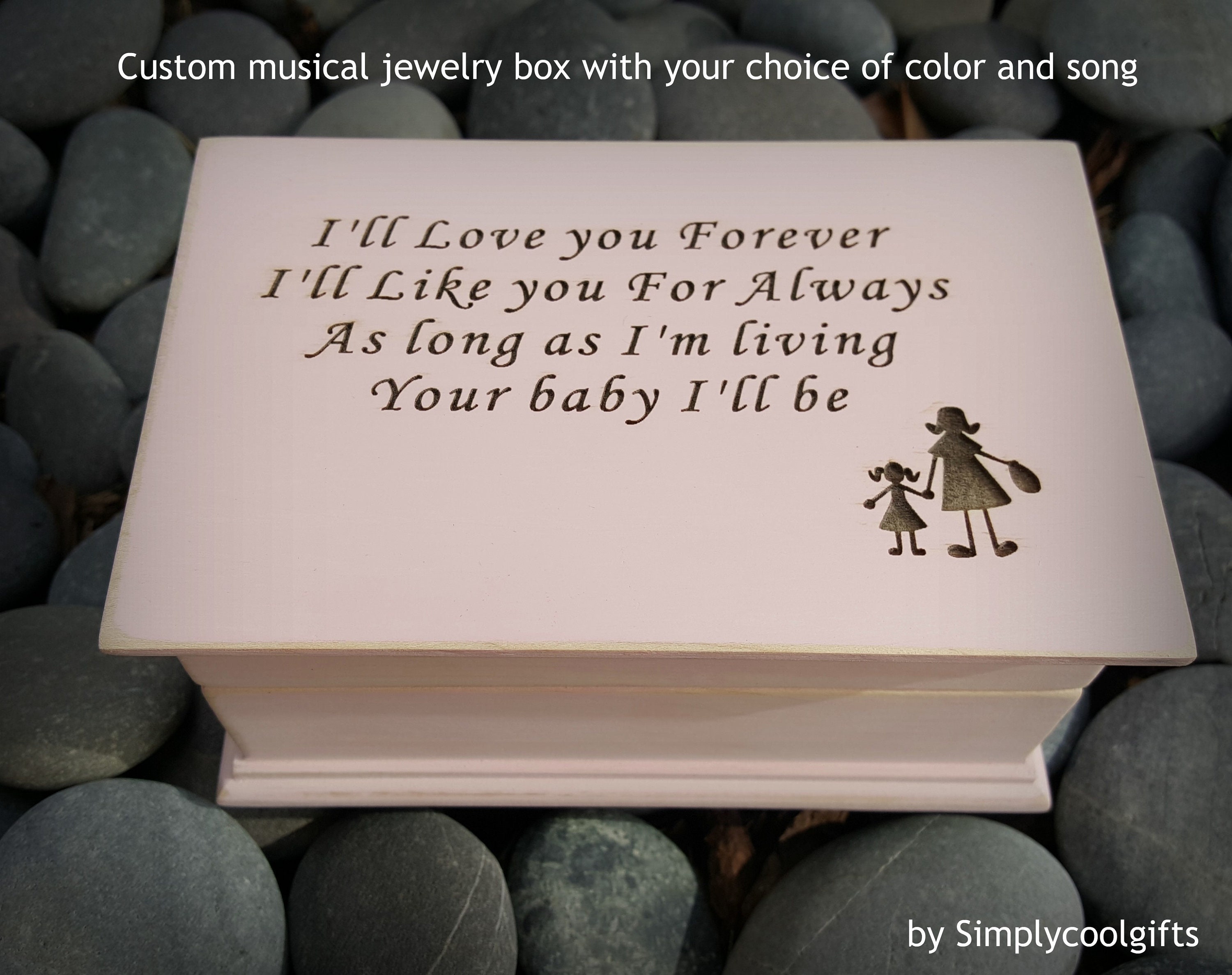 Wedding Gift Box Musical Jewelry Box Mother of the Bride | Etsy