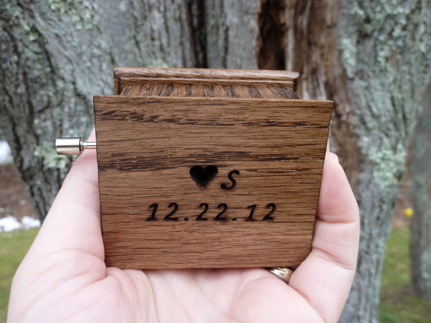 Wedding Ring Box Custom Ring Box Personalized Gift Box Gift | Etsy