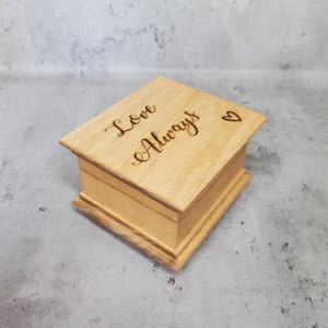 Love Always Music Box - I Just Called to Say I Love You - Wooden Music ...