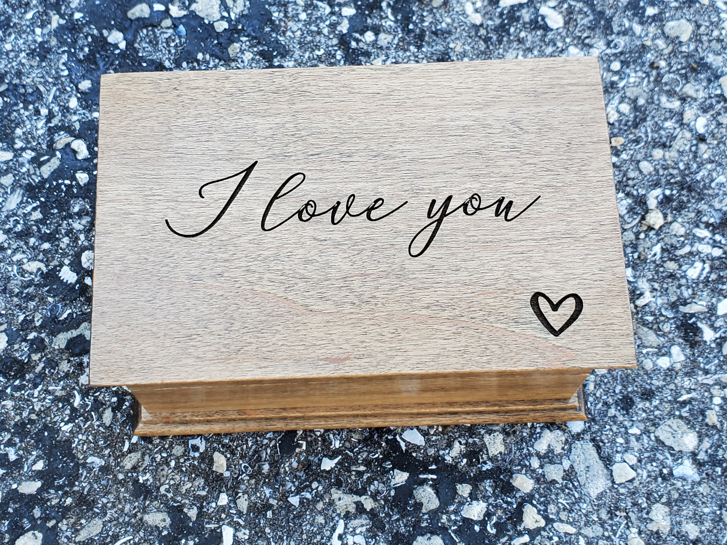 I love you box Custom Music Box Music box choose your song | Etsy