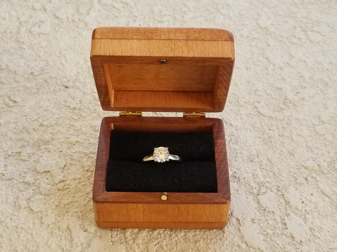 Proposal Box Engagement Box Custom Ring Box With Bunnies - Etsy