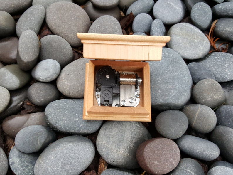 Music Box Wooden Music Box Custom Gift Giraffes - Etsy