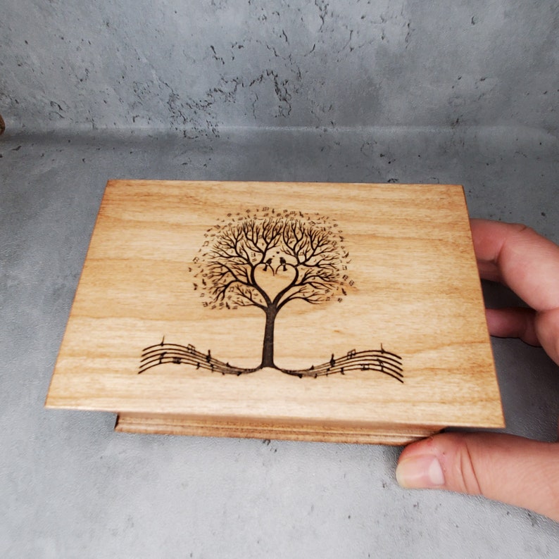 Tree of Life Music Box - Custom Song Music Box - Music Box Choose Your ...