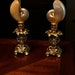 Pearlied Nautilus Shell: Gold Crystal Regency Style Decor - Etsy