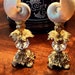 Pearlied Nautilus Shell: Gold Crystal Regency Style Decor - Etsy