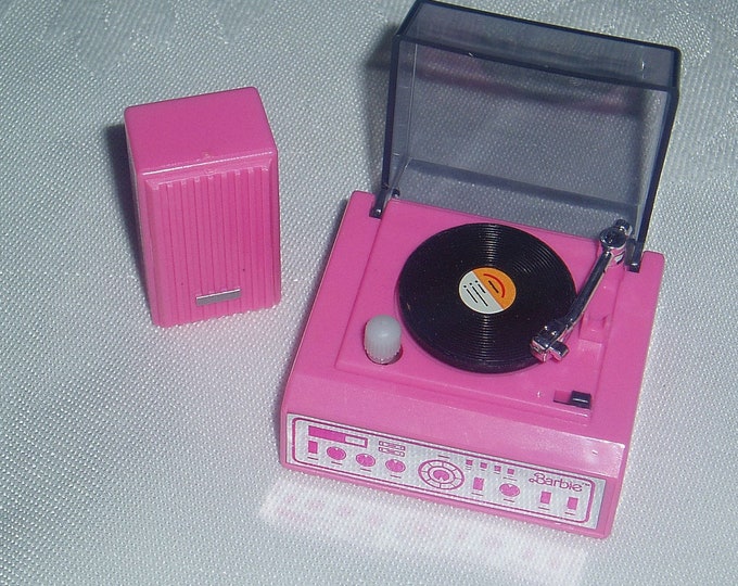 1980s Barbie Record Player W/ Speaker - Etsy
