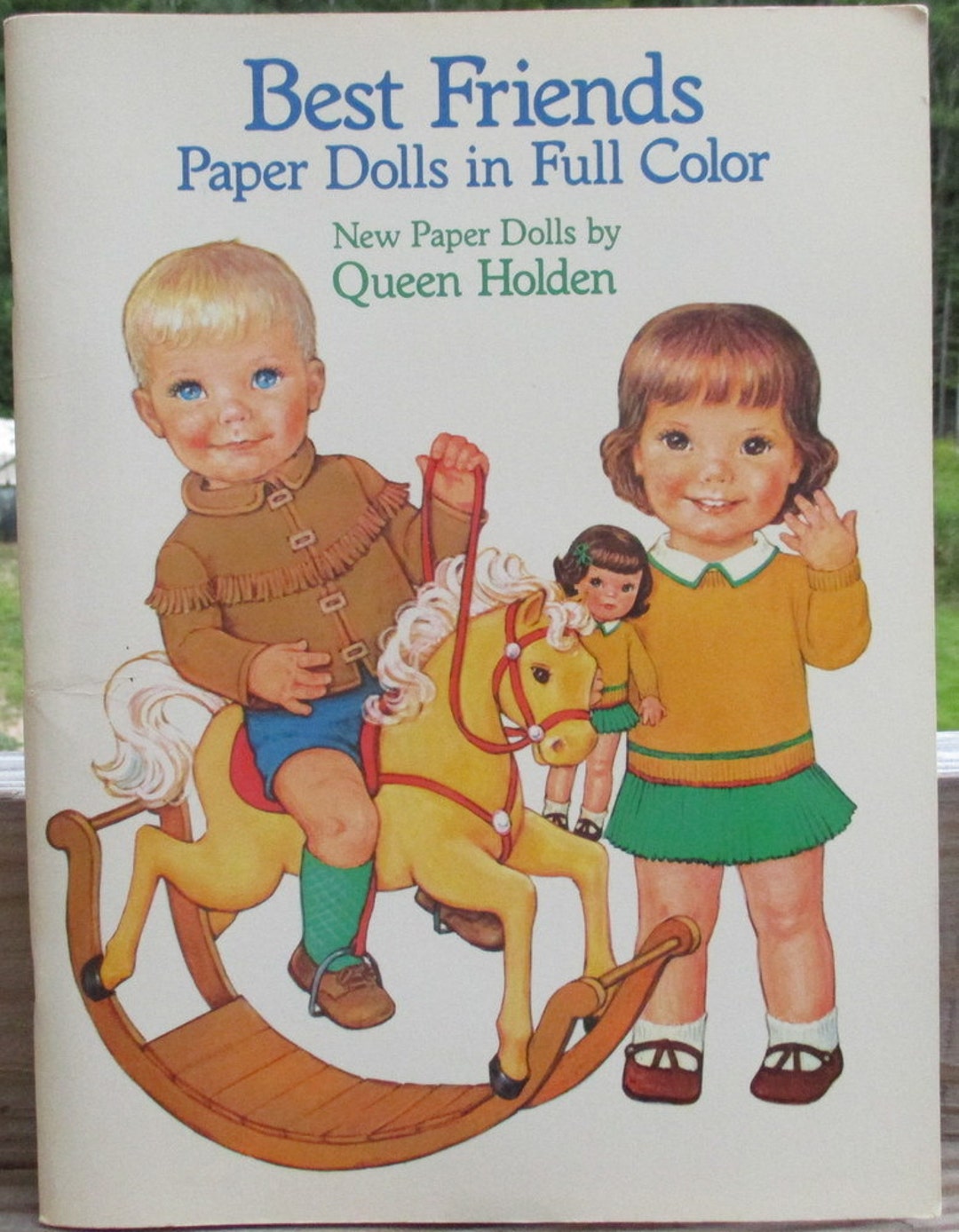 Best Friends Paper Dolls in Full Color by Queen Holden - Etsy