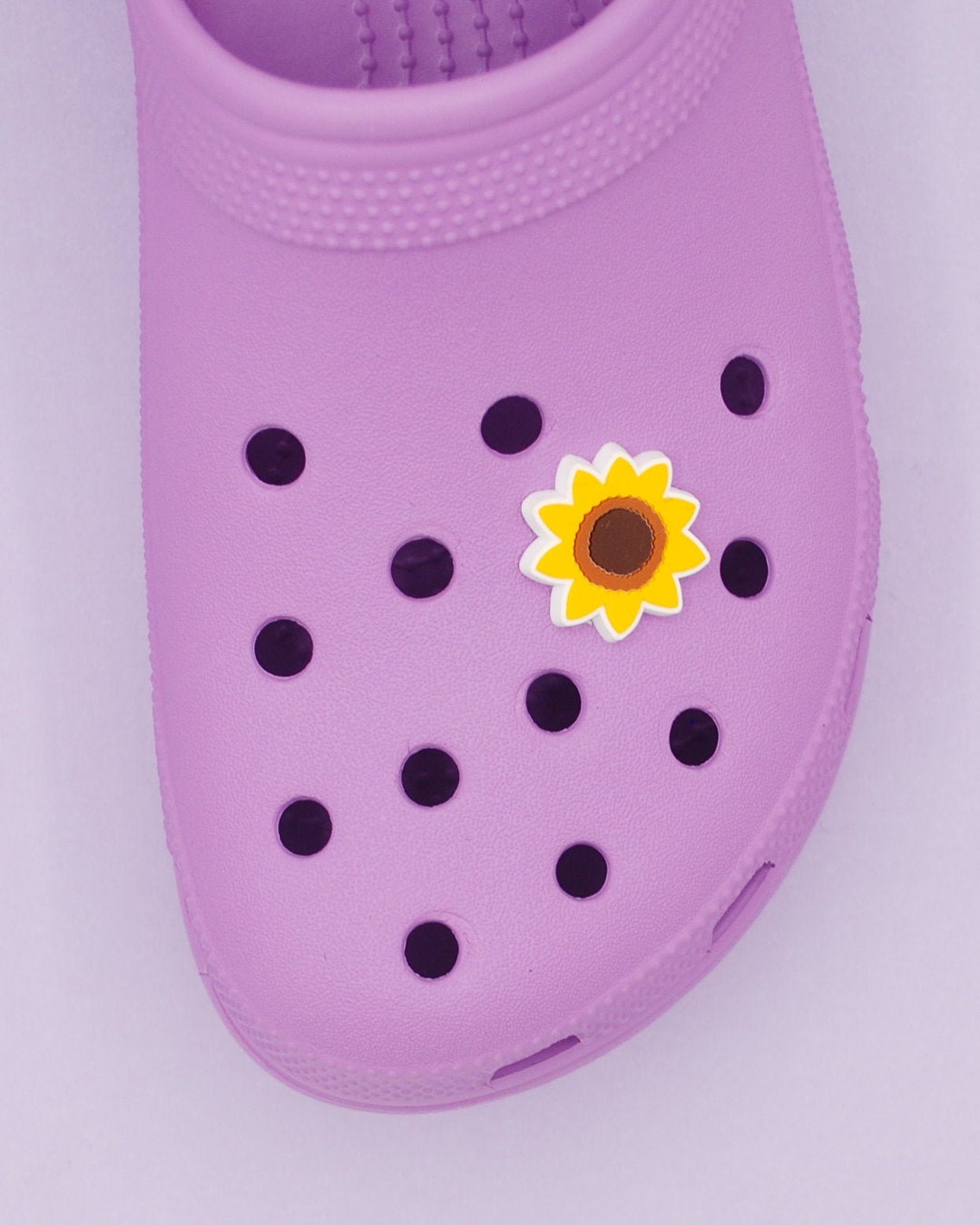 Sunflower Clog Charm jibbitz shoe charm for crocs rubber - Etsy Österreich