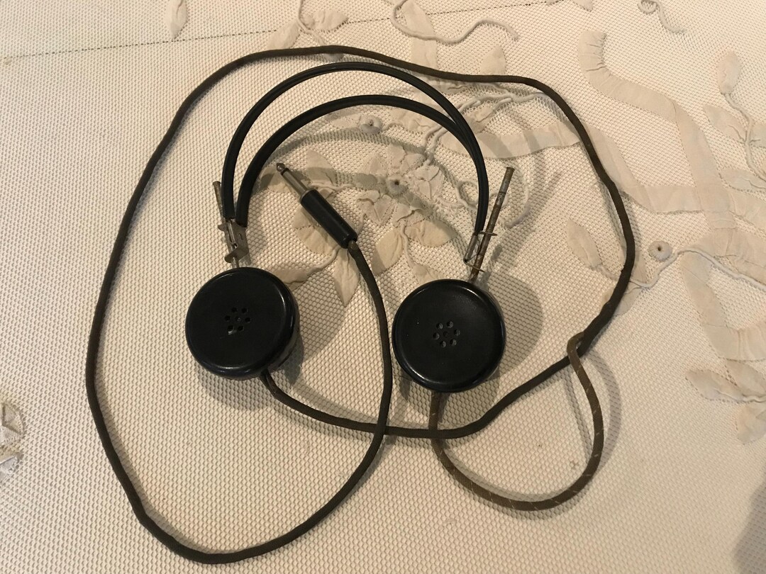 Vintage Switchboard Headset, Headphones, Steampunk, Cosplay, Industrial ...