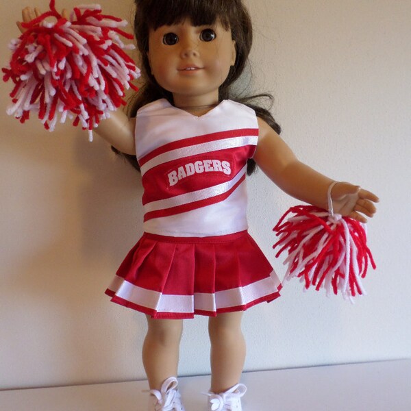 Red and White Cheerleader Outfit - Etsy