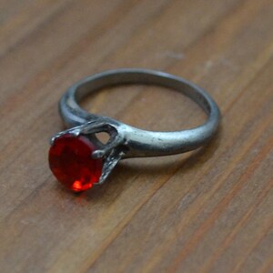 Gorgeous Antique Retro Art Deco Style Sterling Silver Ring | Etsy