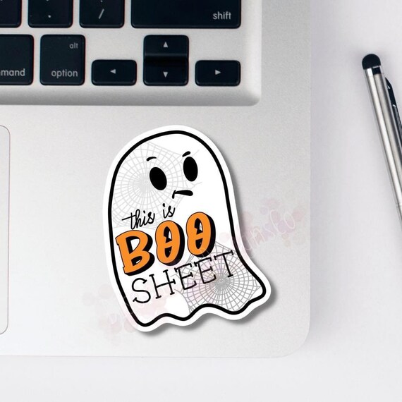 Boo Sheet Sticker - Etsy