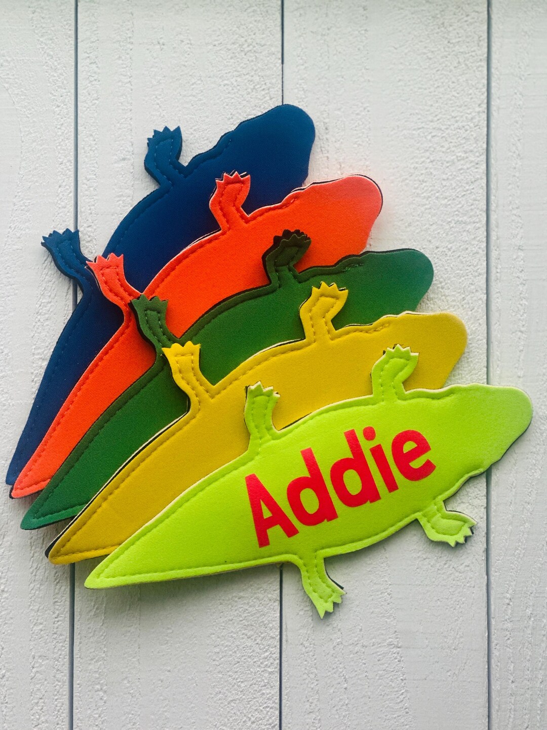 Personalized Alligator Popsicle Holder • Kids Freeze Pop Sleeve • Zoo ...
