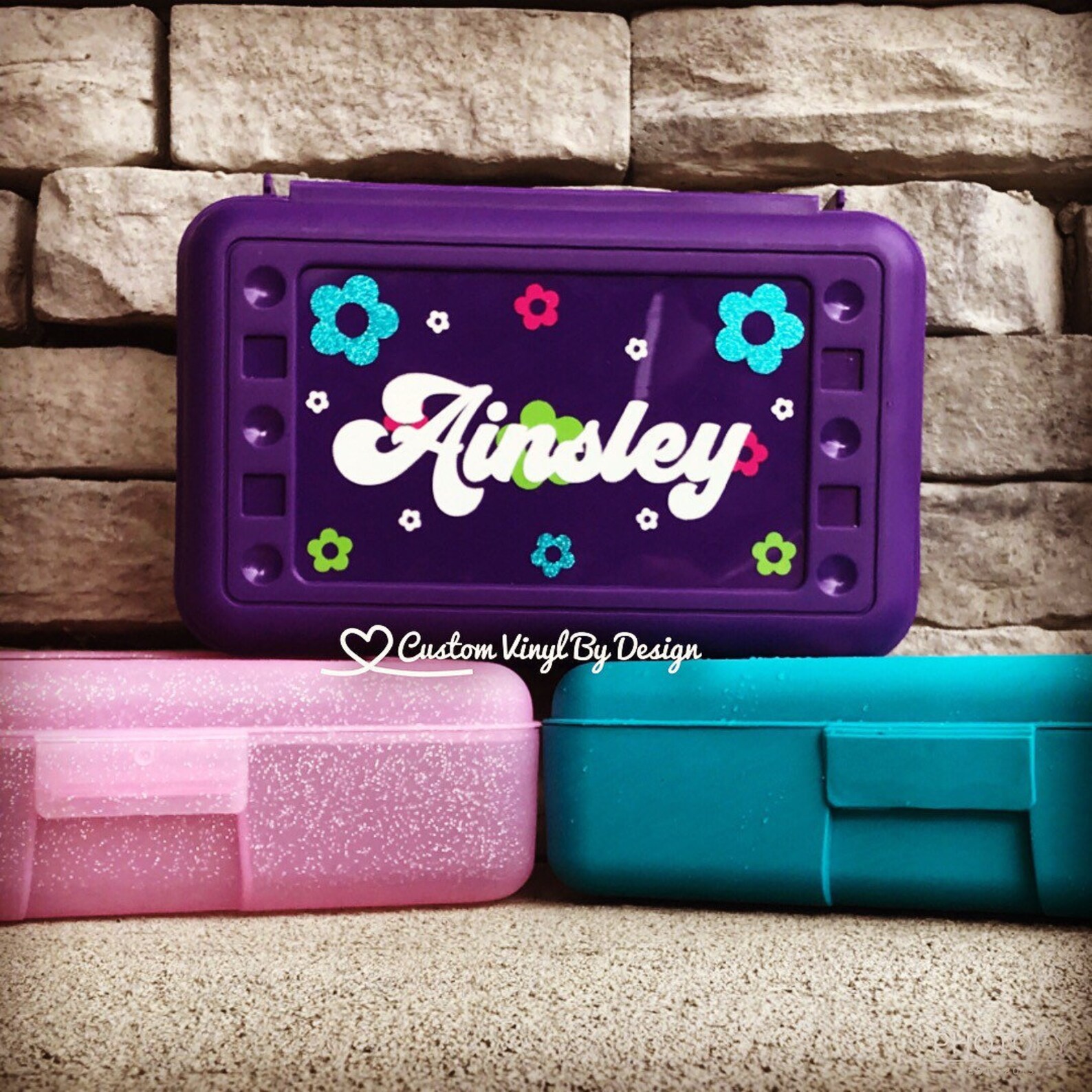 Personalized Pencil Box School Supplies Plastic School Box | Etsy