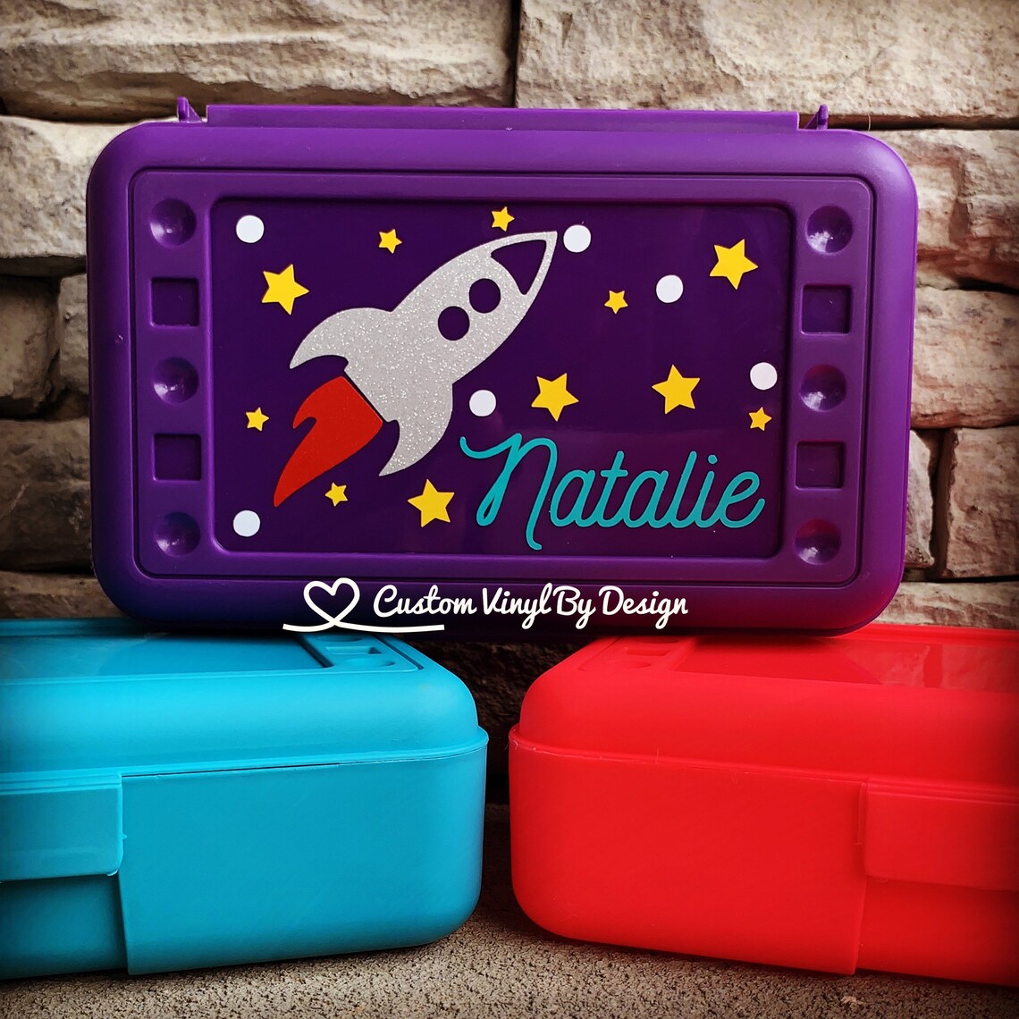 Personalized Pencil Box School Supplies Plastic School Box - Etsy