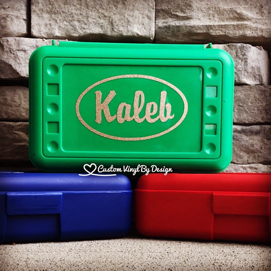 Personalized Pencil Box School Supplies Plastic School Box - Etsy